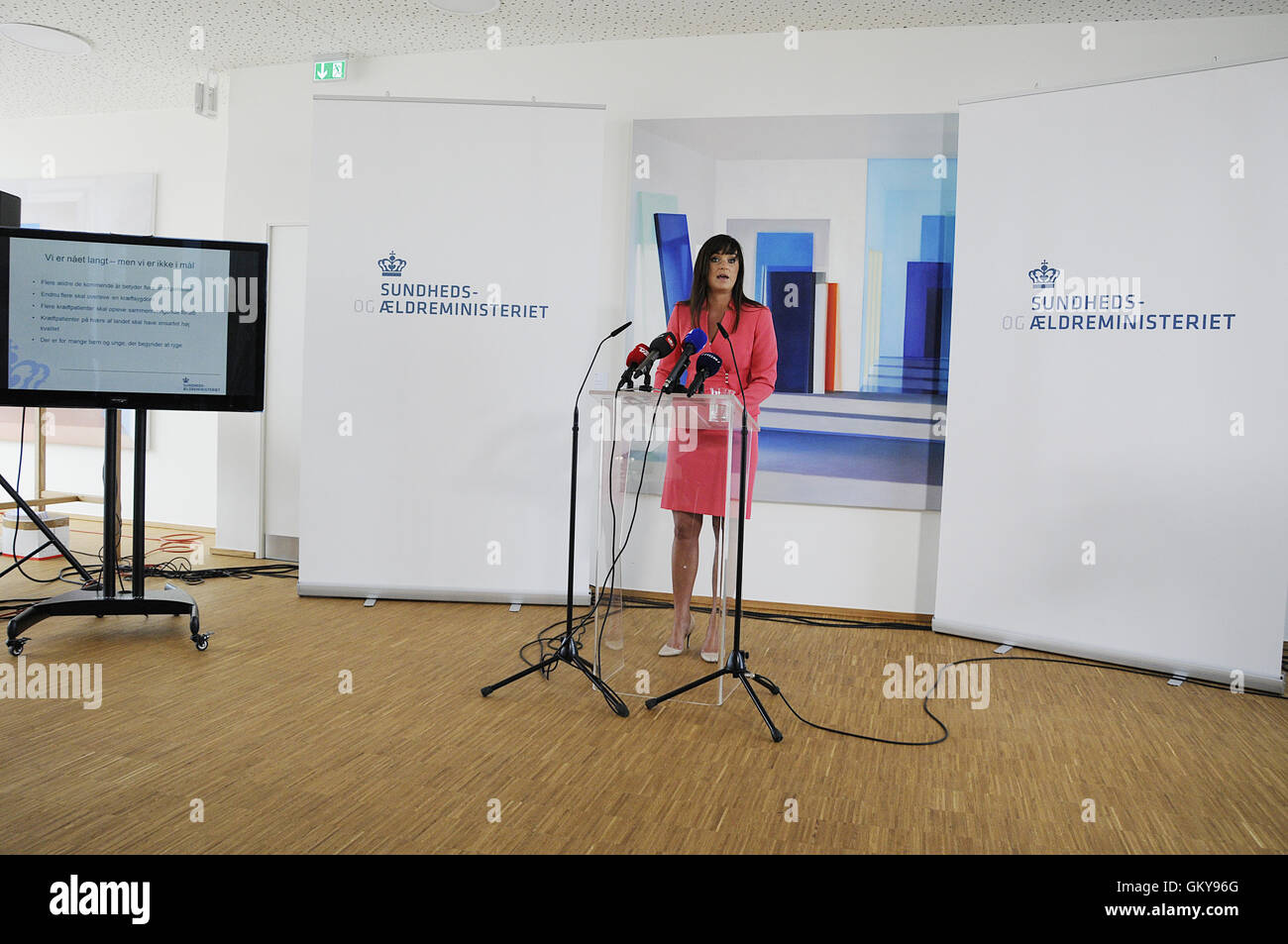 Copenhagen, Denmark. 24th Aug, 2016. 24 August 2016- Ms.Sophie Lohde ...