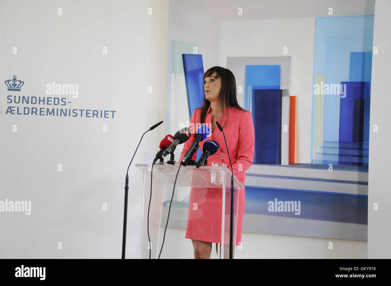 Copenhagen, Denmark. 24th Aug, 2016. 24 August 2016- Ms.Sophie Lohde ...