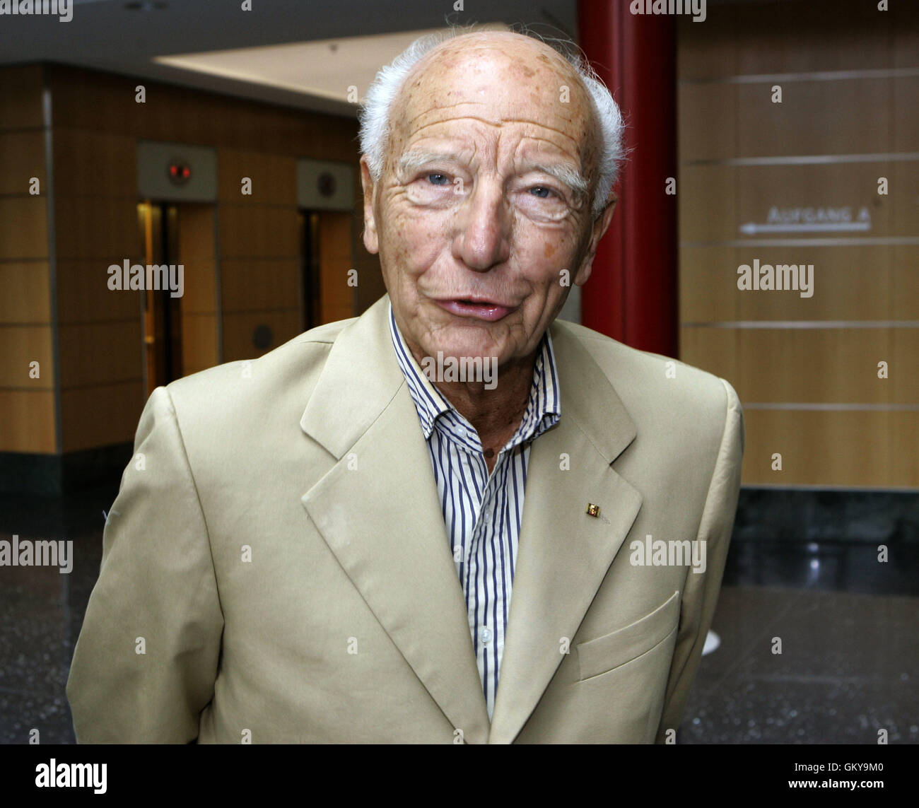 Berlin, Germany. 30th June, 2005. Former German president Walter Scheel ...