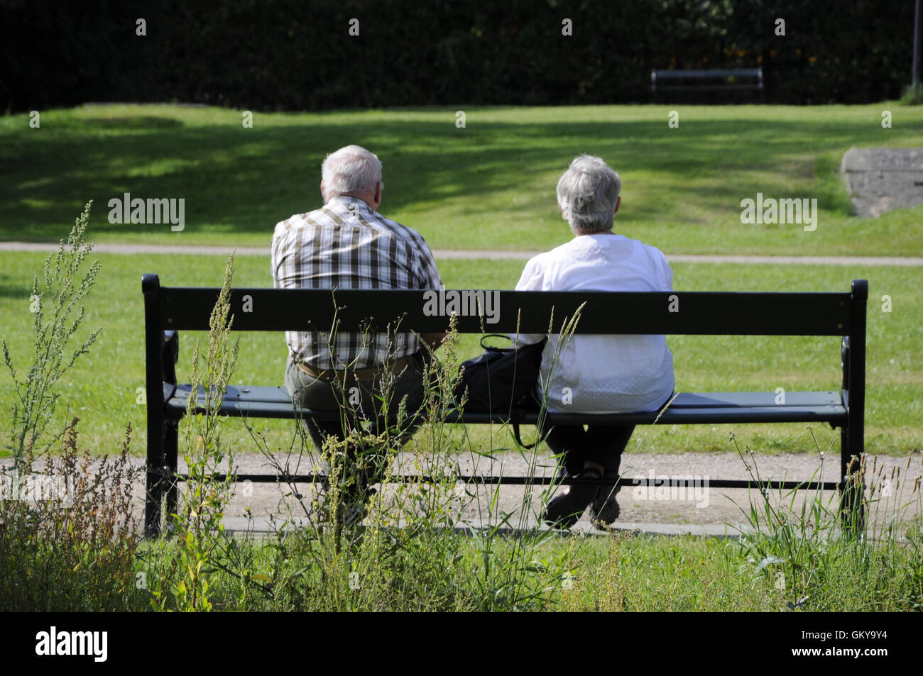 Copenhagen, Denmark. 24th Aug, 2016. Senior people and retired couple ...