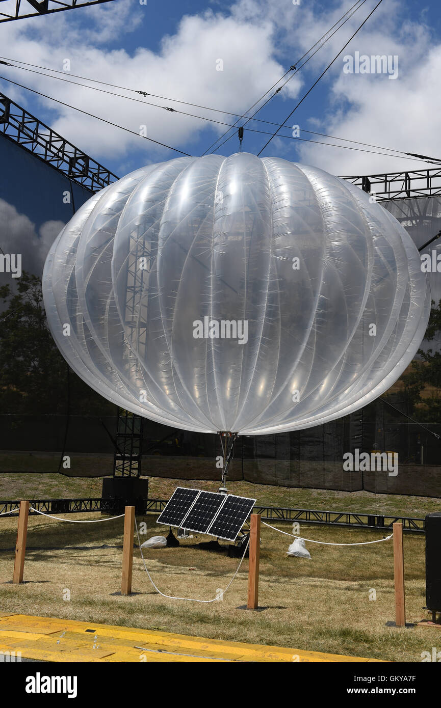 Google project loon balloon hi-res stock photography and images - Alamy