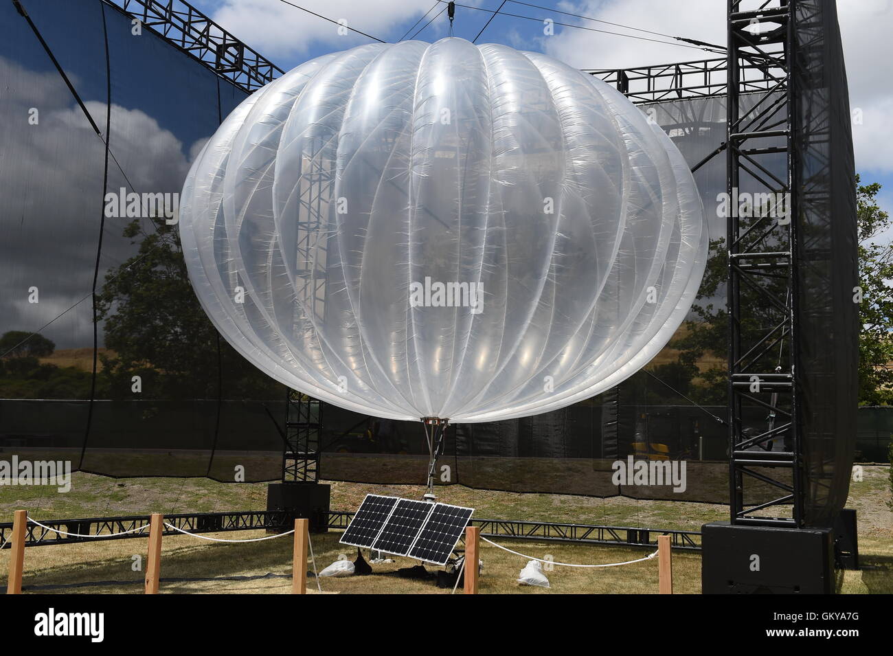 Google project loon balloon hi-res stock photography and images - Alamy