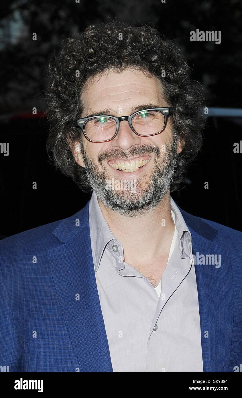 New York, NY, USA. 23rd Aug, 2016. Joshua Marston at arrivals for ...