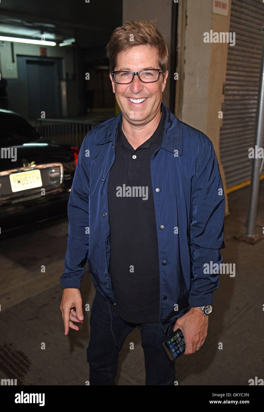 New York, NY, USA. 24th Aug, 2016. Spike Feresten out and about for ...