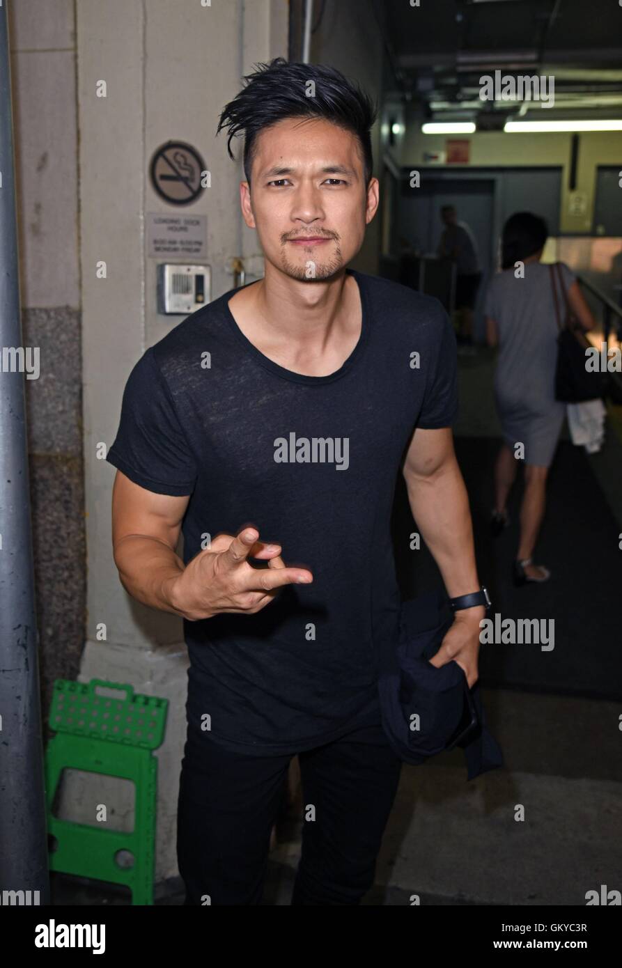 New York, NY, USA. 24th Aug, 2016. Harry Shum Jr. out and about for ...