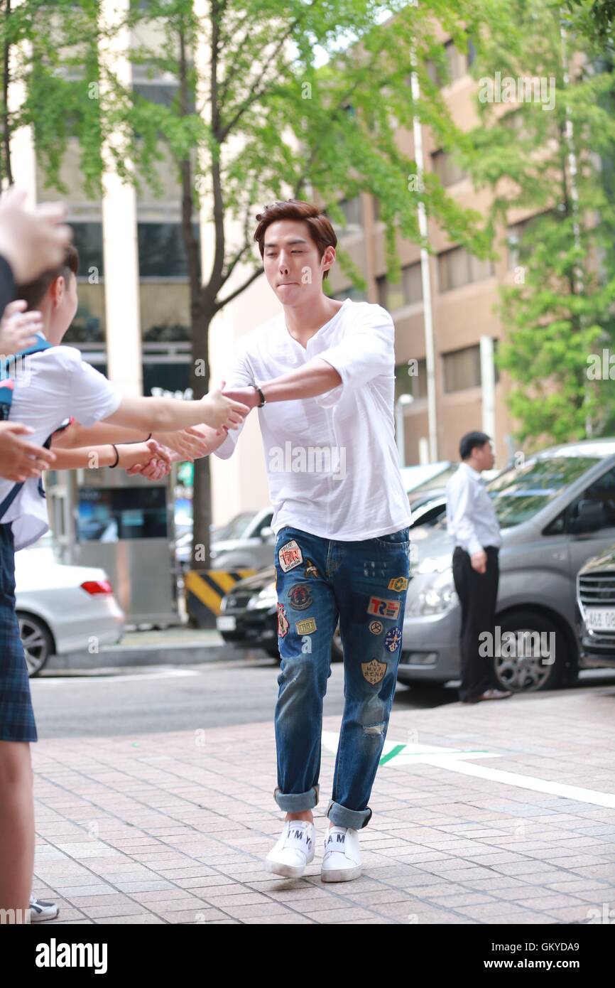 Seoul, Korea. 24th Aug, 2016. Kim Rae Won, Park Shin Hye, Yoon Gyun ...