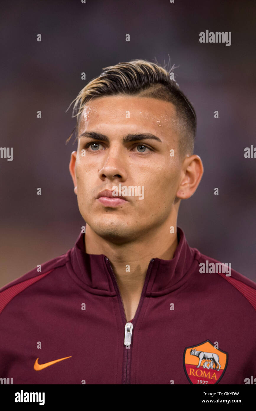 Rome, Italy. 23rd Aug, 2016. Leandro Paredes (Roma) Football/Soccer ...