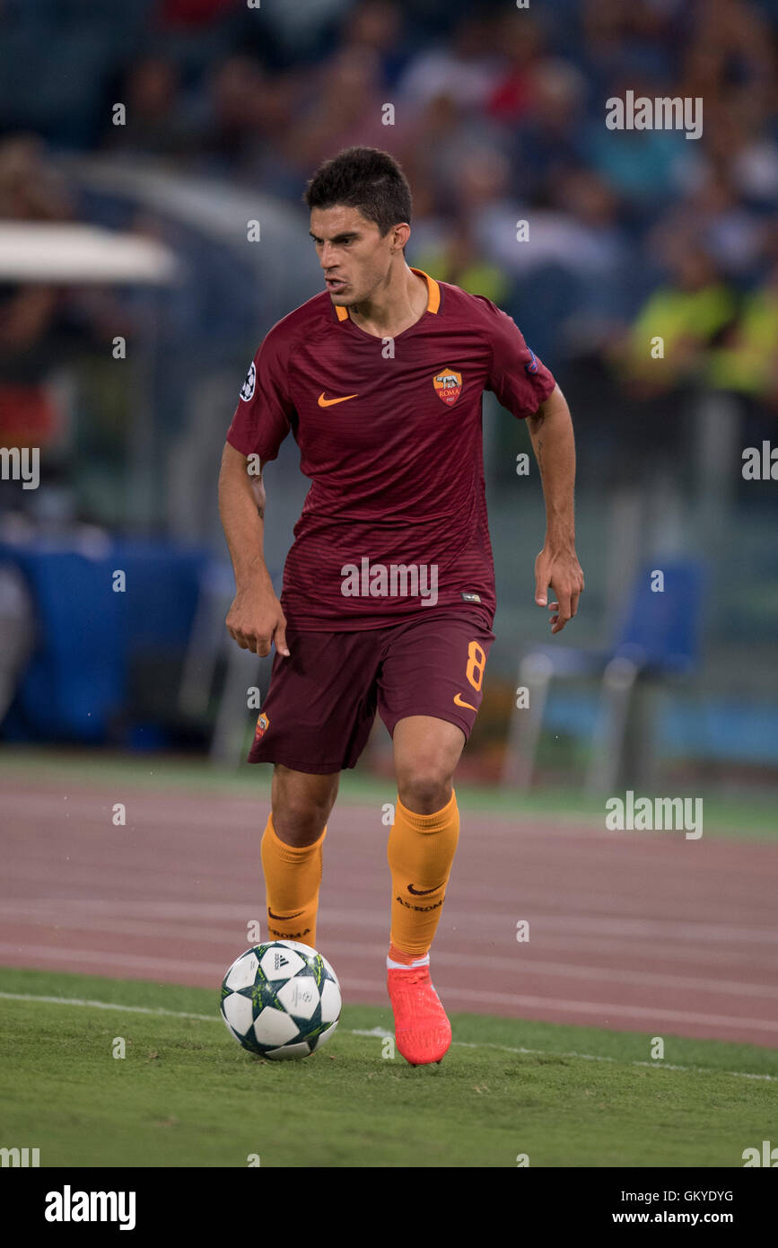 Rome, Italy. 23rd Aug, 2016. Diego Perotti (Roma) Football/Soccer ...