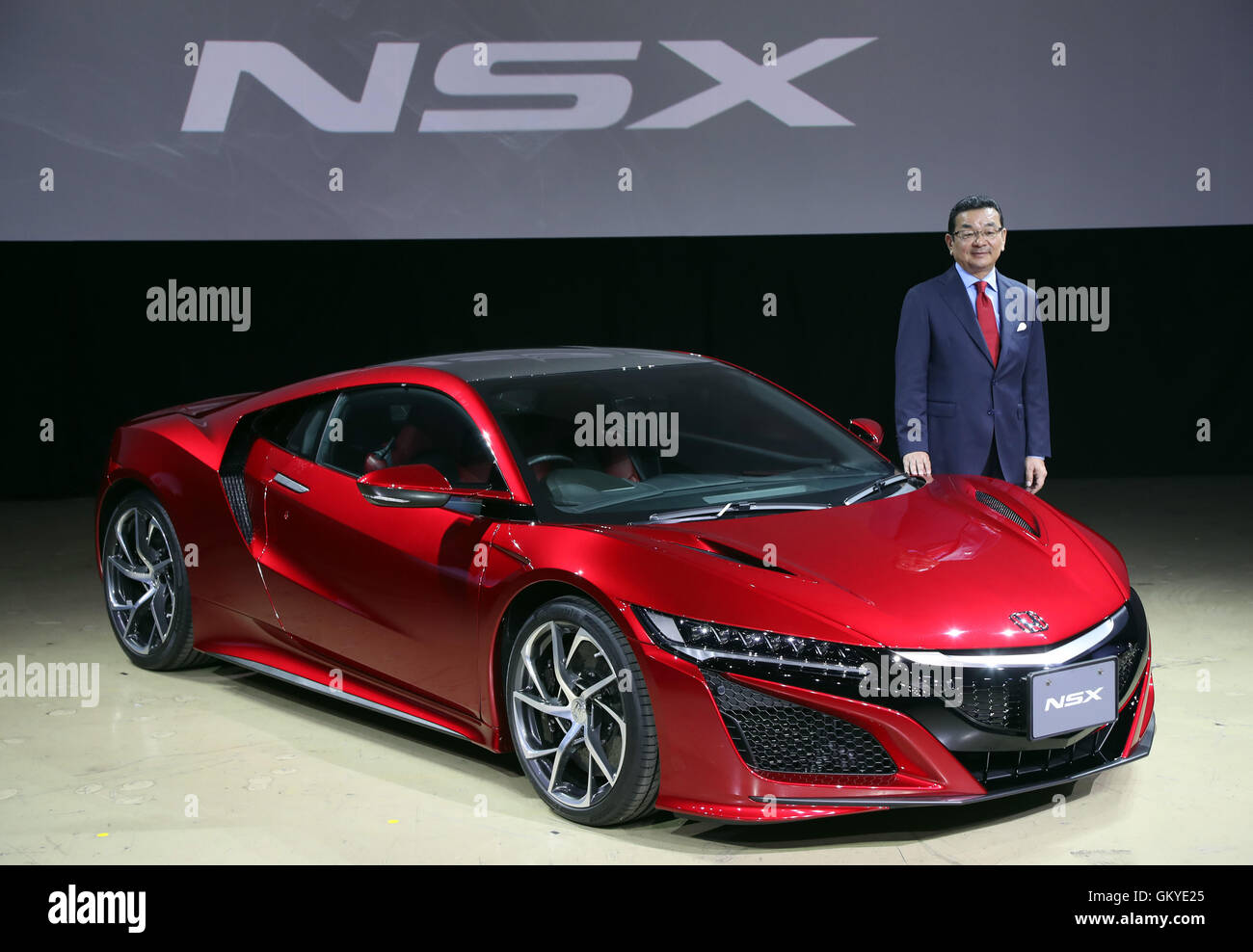Tokyo, Japan. 25th Aug, 2016. Japanese automobile giant Honda Motor ...