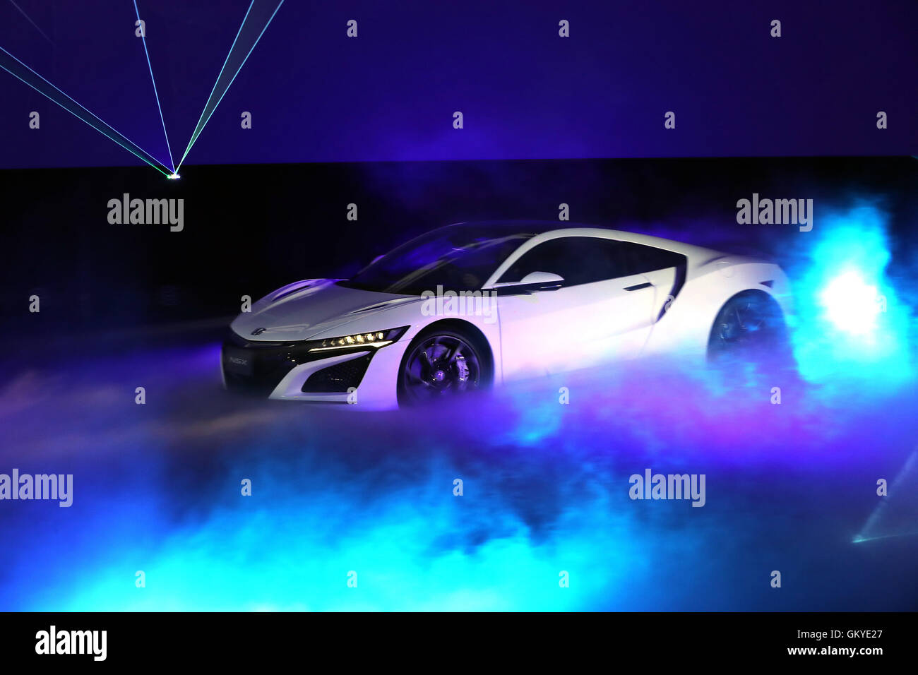 Tokyo, Japan. 25th Aug, 2016. Japanese automobile giant Honda Motor's ...