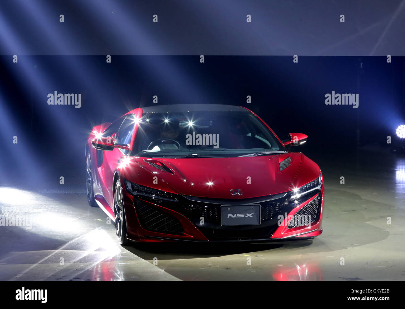 Tokyo, Japan. 25th Aug, 2016. Japanese automobile giant Honda Motor's ...