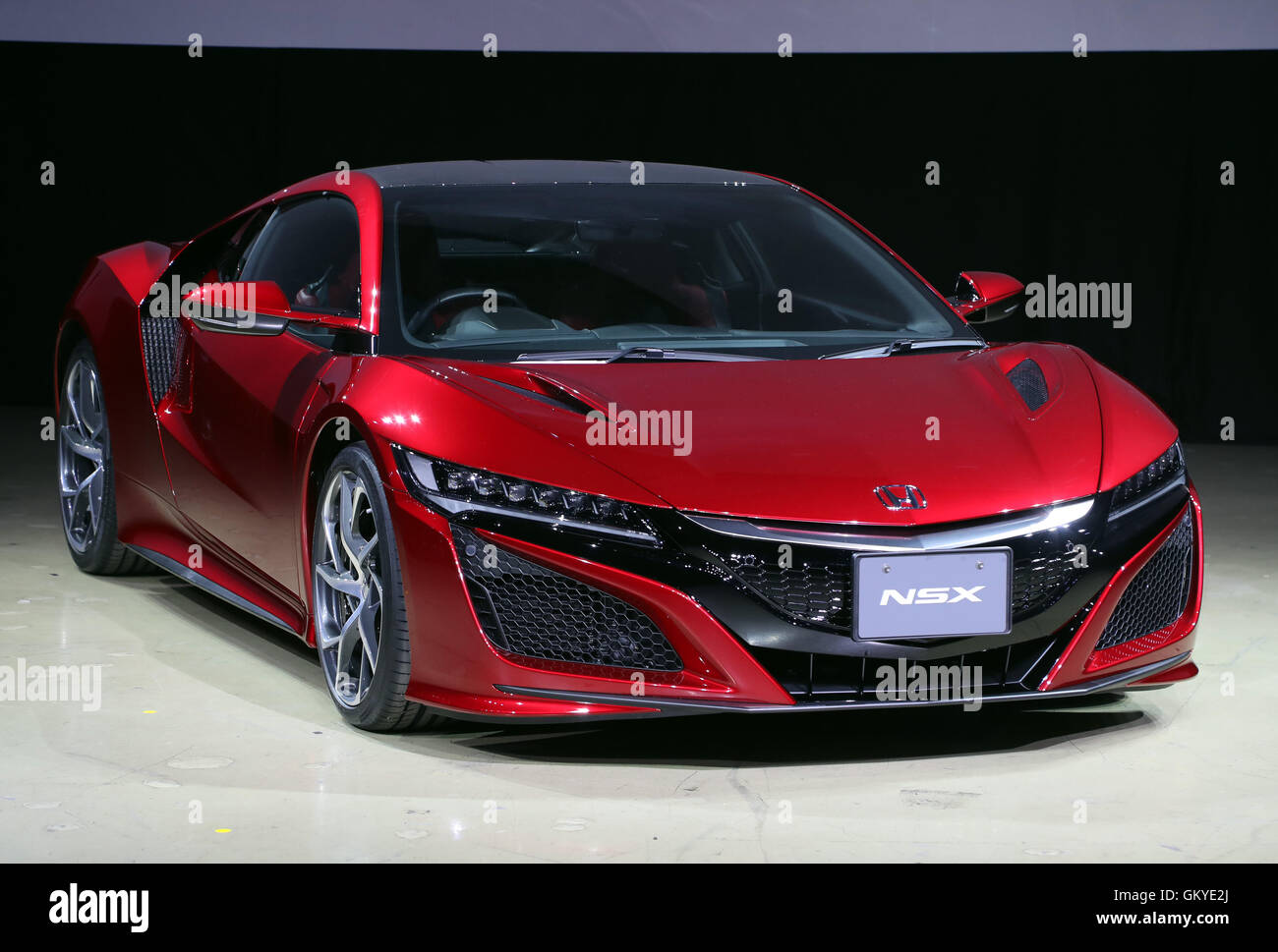 Tokyo, Japan. 25th Aug, 2016. Japanese automobile giant Honda Motor's ...