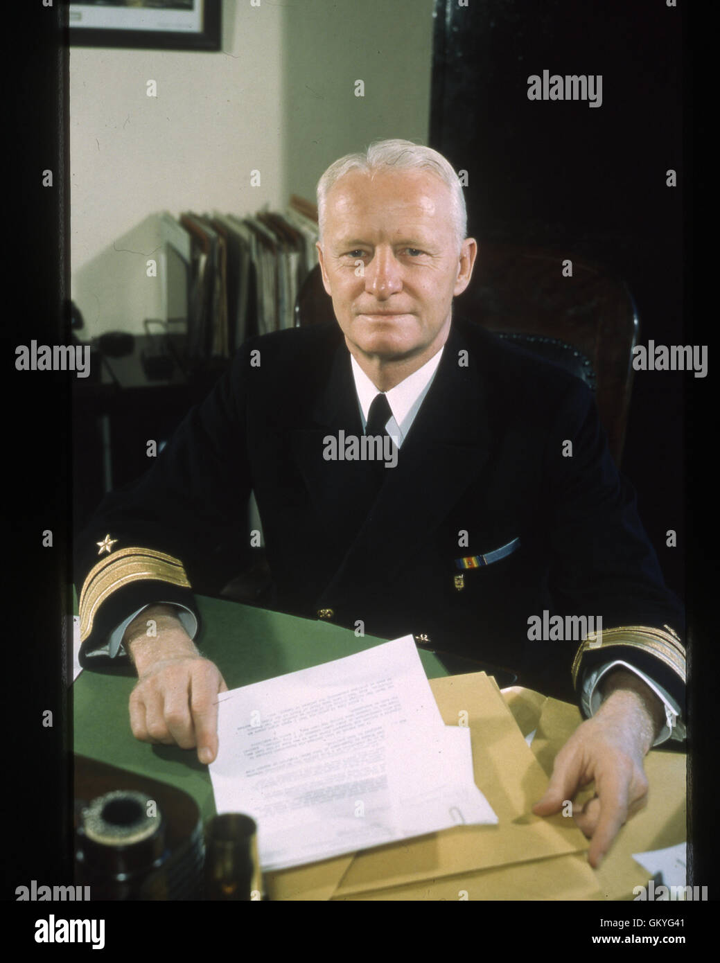 Admiral Chester Nimitz Stock Photo - Alamy
