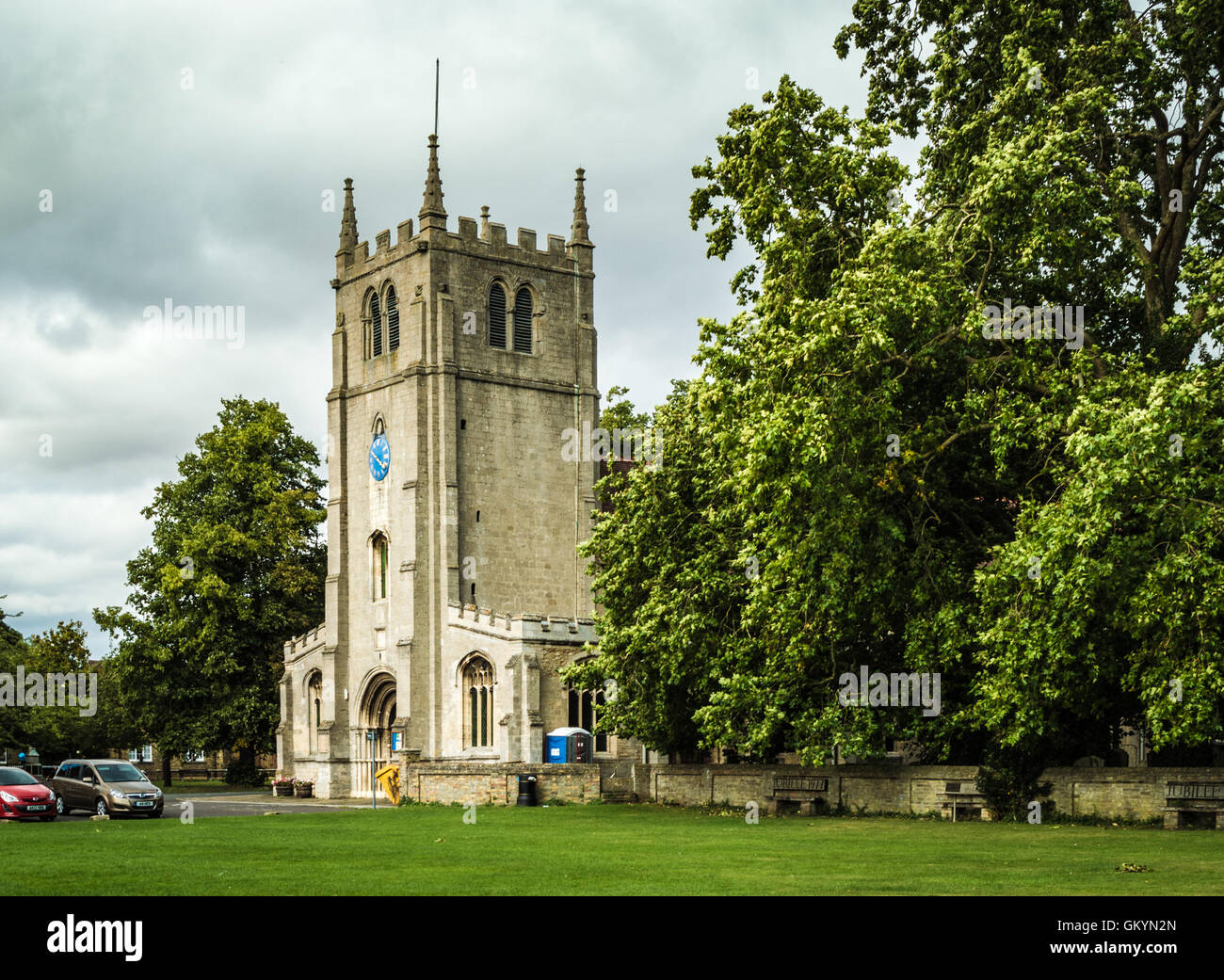 St Thomas a Becket Church, Ramsey, Cambridgeshire, England, UK Stock ...