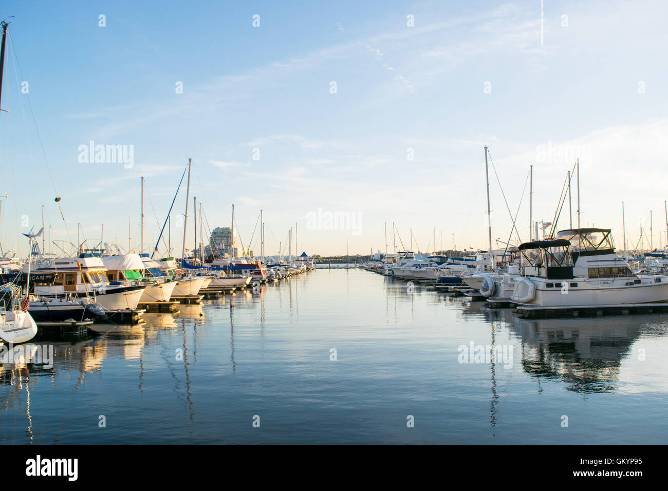 Docking Areas and Sail Boats in The Inner Harbor Area in Baltimore ...