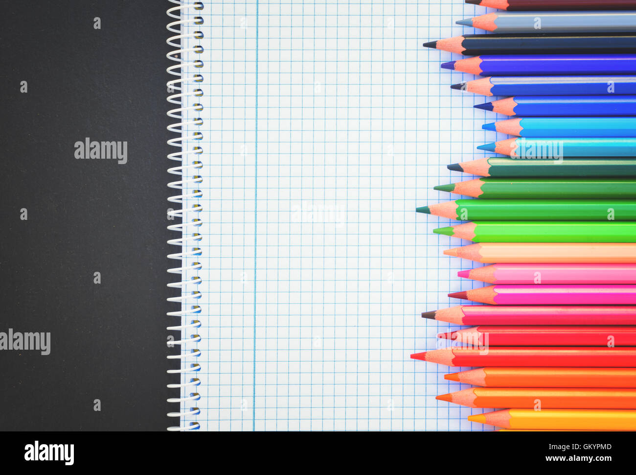 Back to school pencils Stock Photo - Alamy