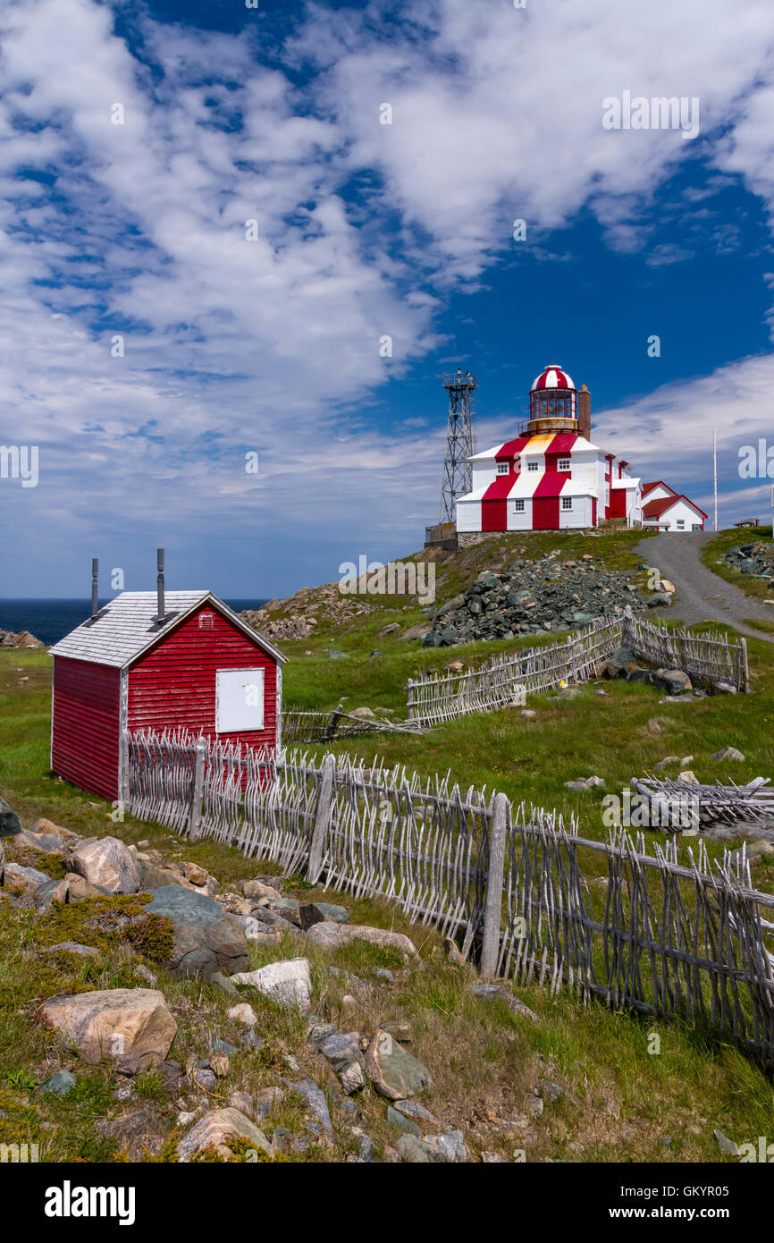 The historic Cape Bonavista Lighthouse, Newfoundland and Labrador ...