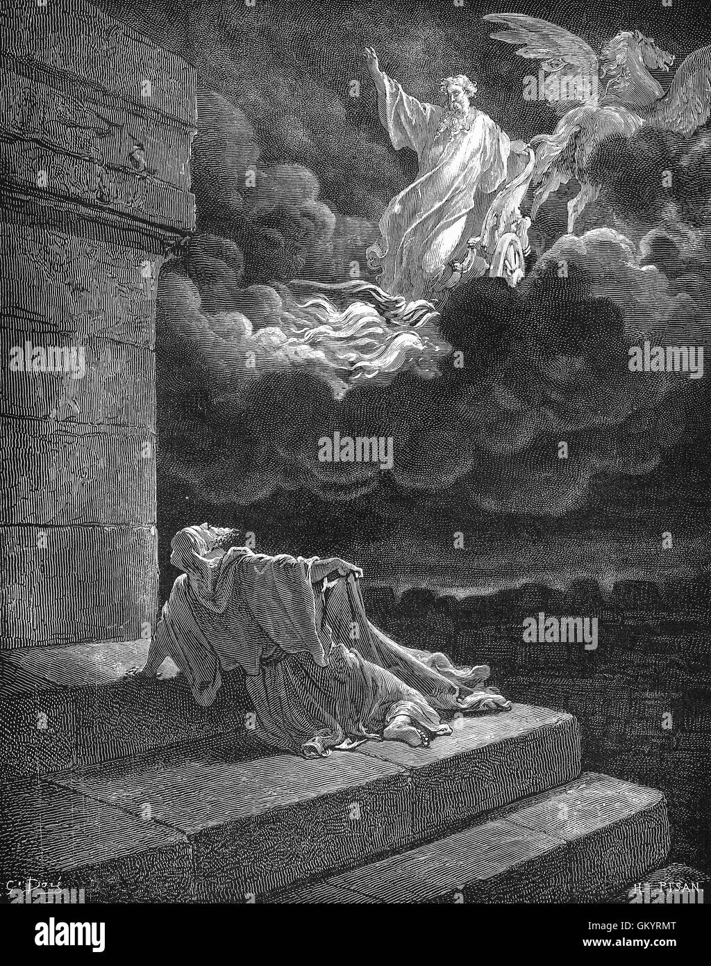 Elijah chariot hi-res stock photography and images - Alamy