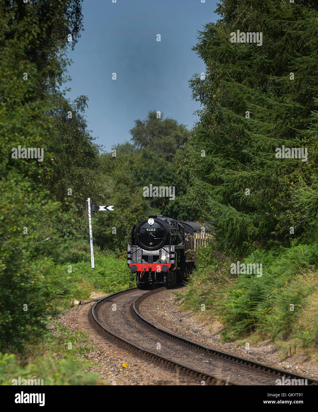 Black Prince steam train at Sheringham Stock Photo - Alamy