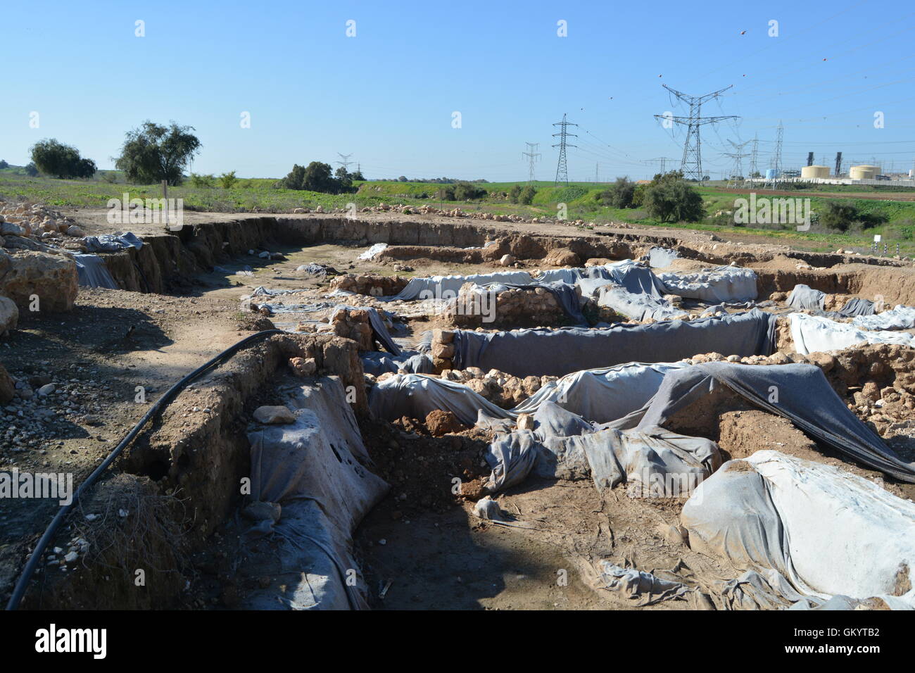 Tel Hazor, Israel Stock Photo - Alamy
