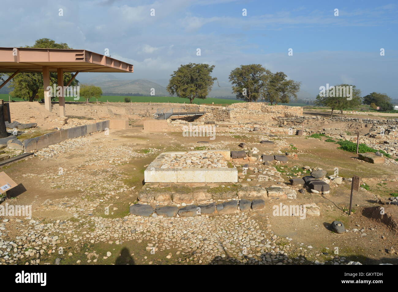Tel Hazor, Israel Stock Photo - Alamy