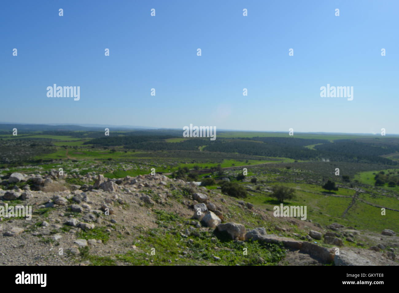 Tel Hazor, Israel Stock Photo - Alamy