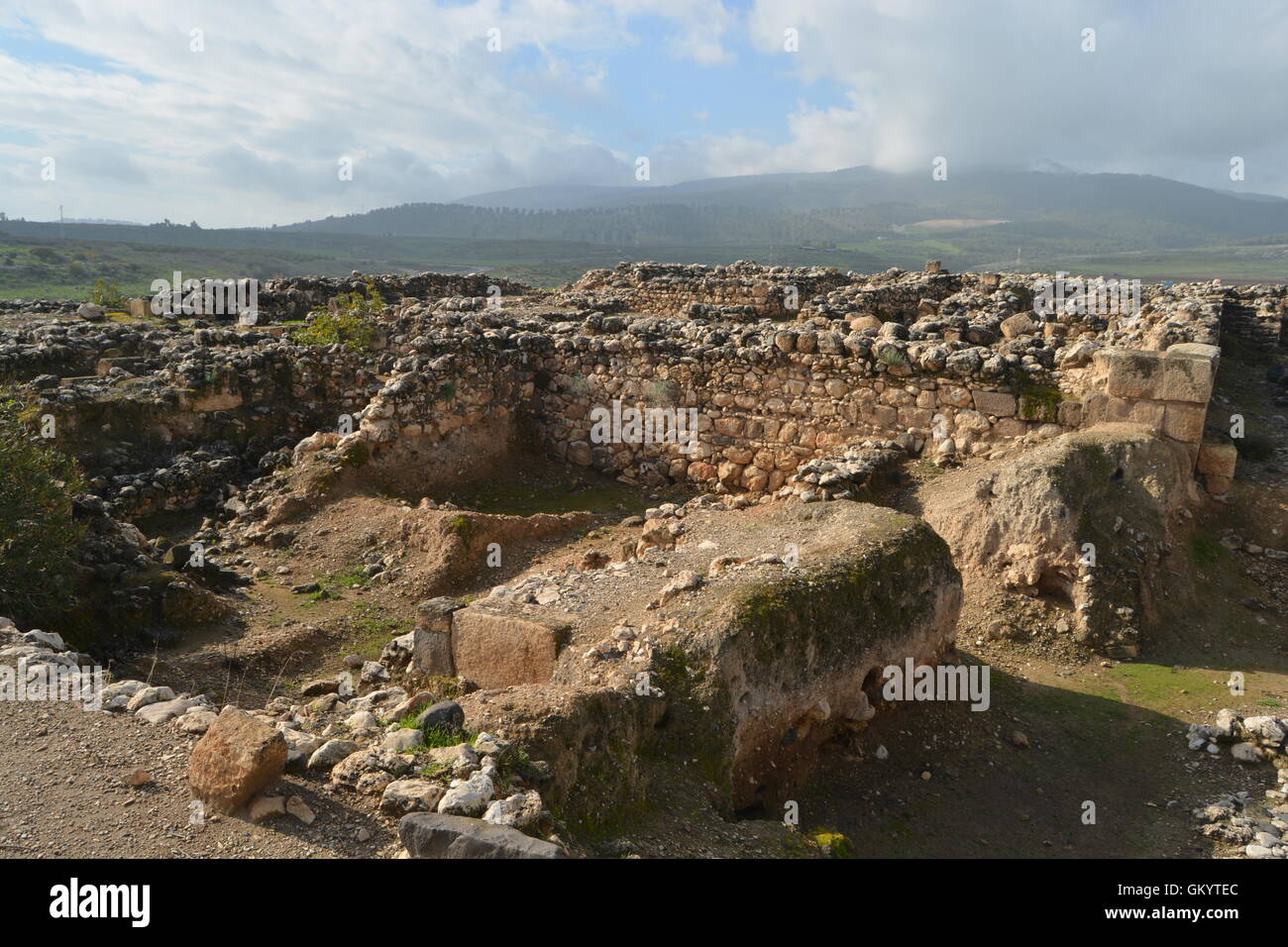 Tel Hazor, Israel Stock Photo - Alamy