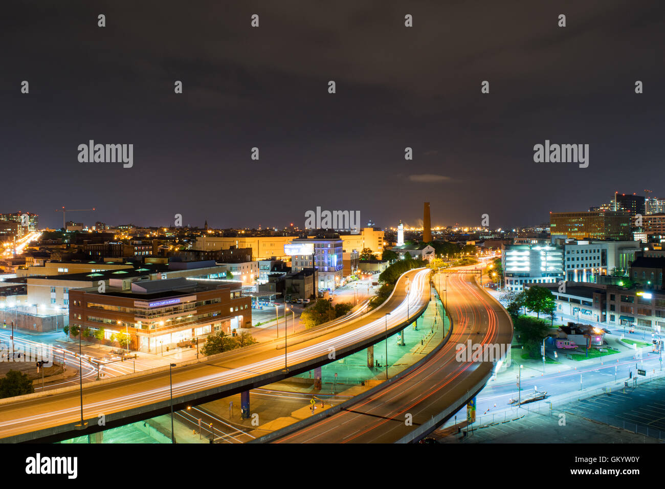 Baltimore city scape hi-res stock photography and images - Alamy