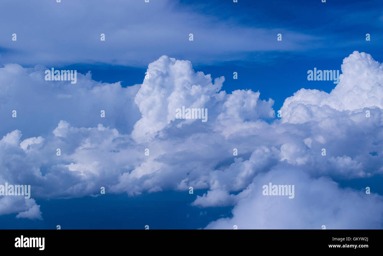 In the clouds Stock Photo - Alamy