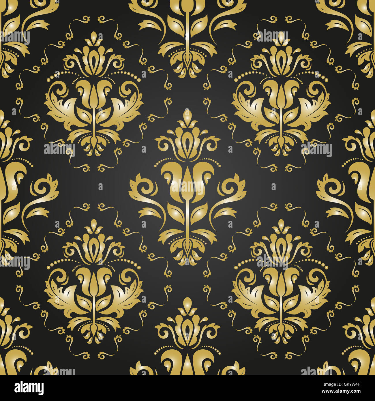 Seamless Wallpaper in the Style of Baroque Stock Photo - Alamy