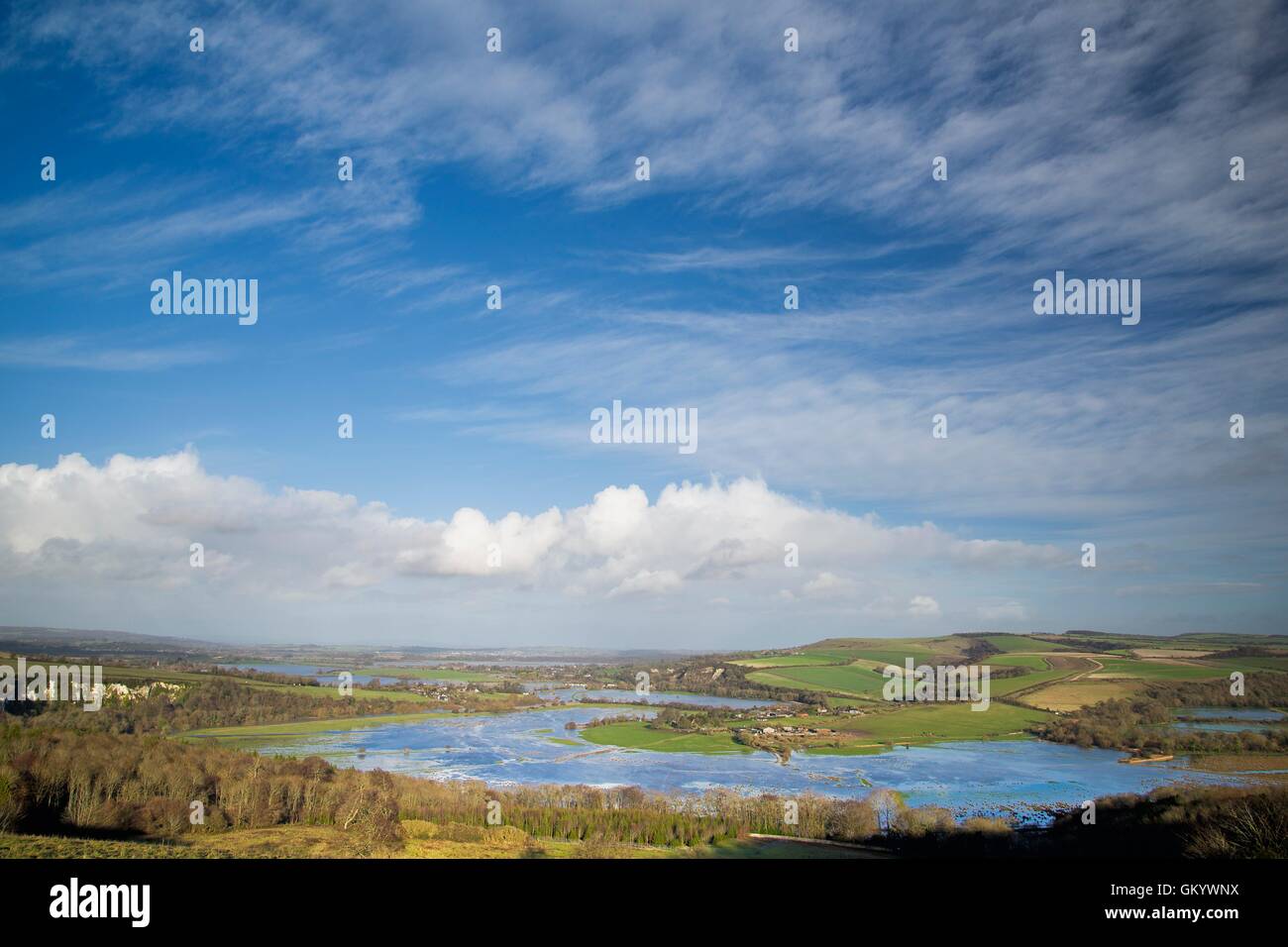 Bury and Amberley Wild Brooks Stock Photo - Alamy