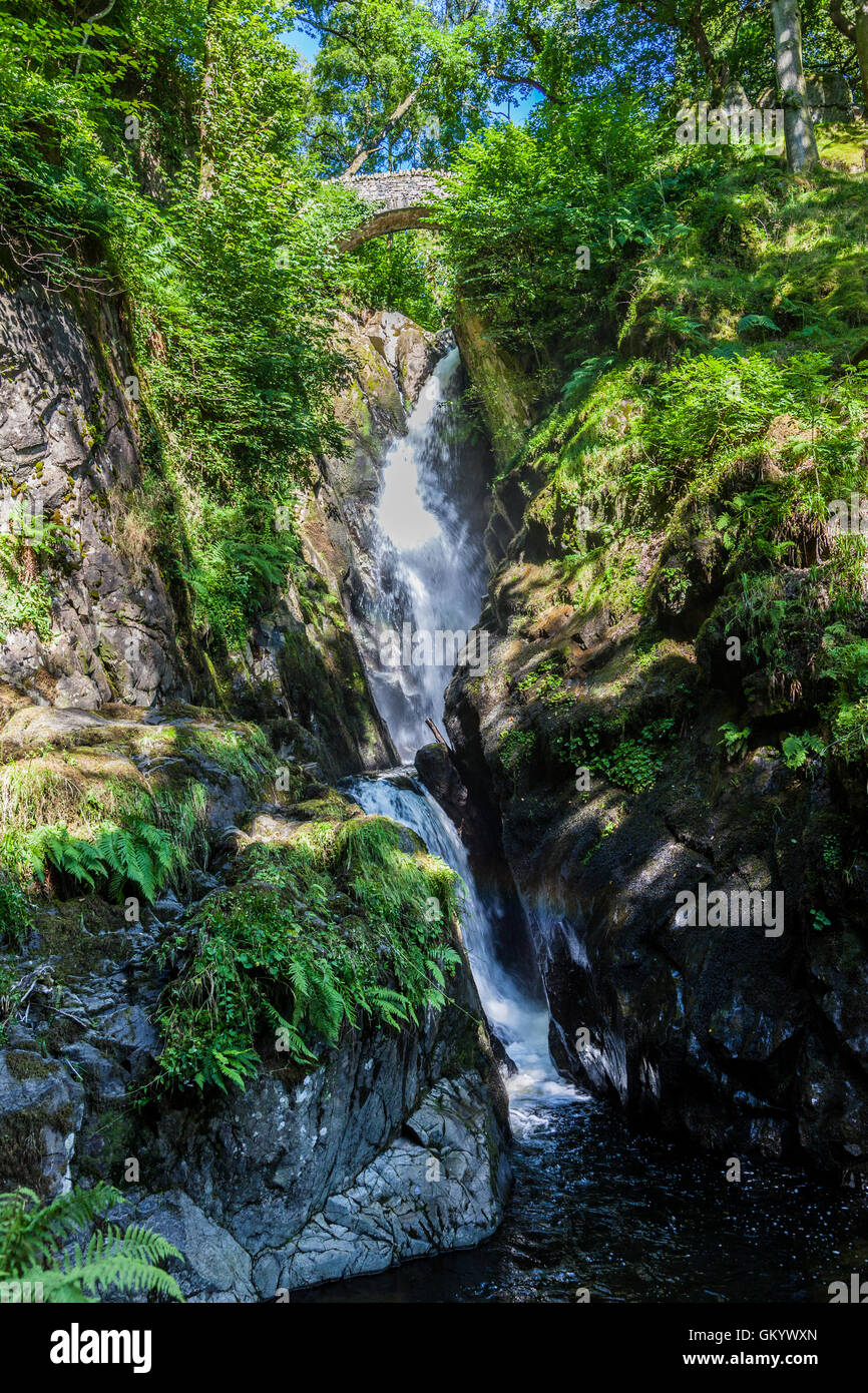 Aira force waterfall west hi-res stock photography and images - Alamy