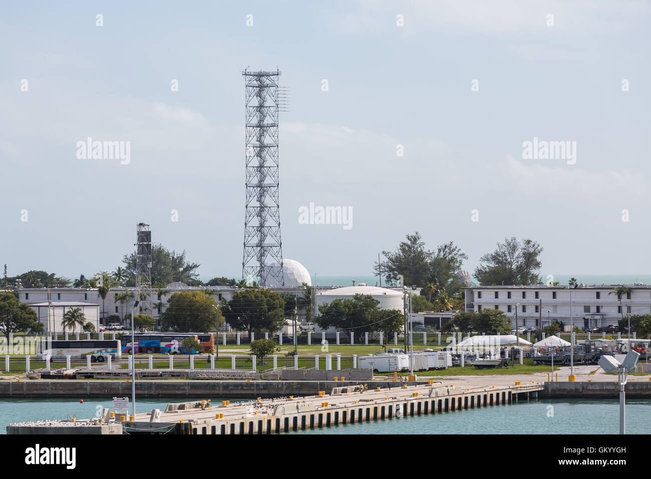A modern Naval Base in Key West Stock Photo - Alamy