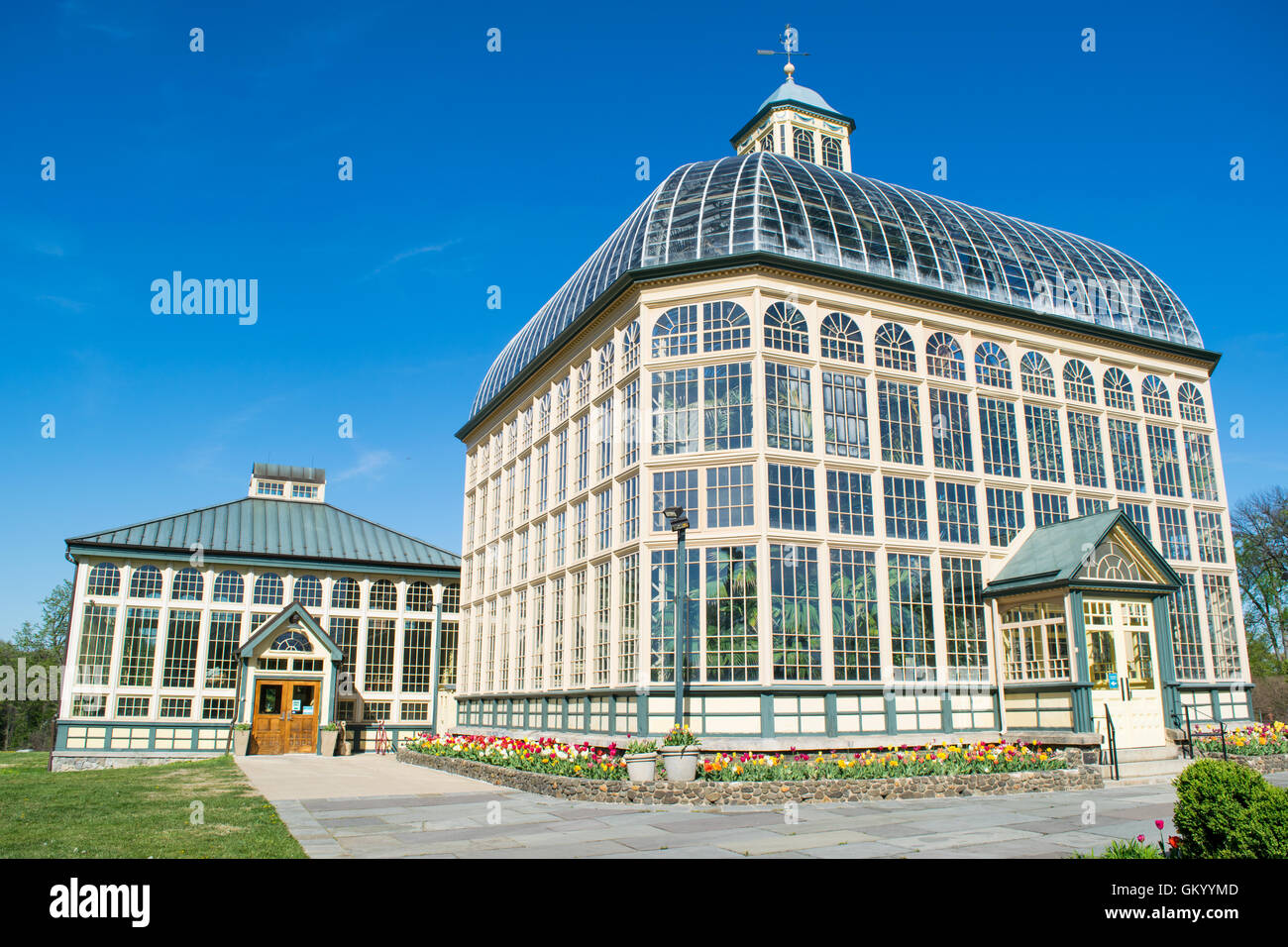 H.P. Rawlings Conservatory and Botanic Gardens in Druid Hill Park in ...