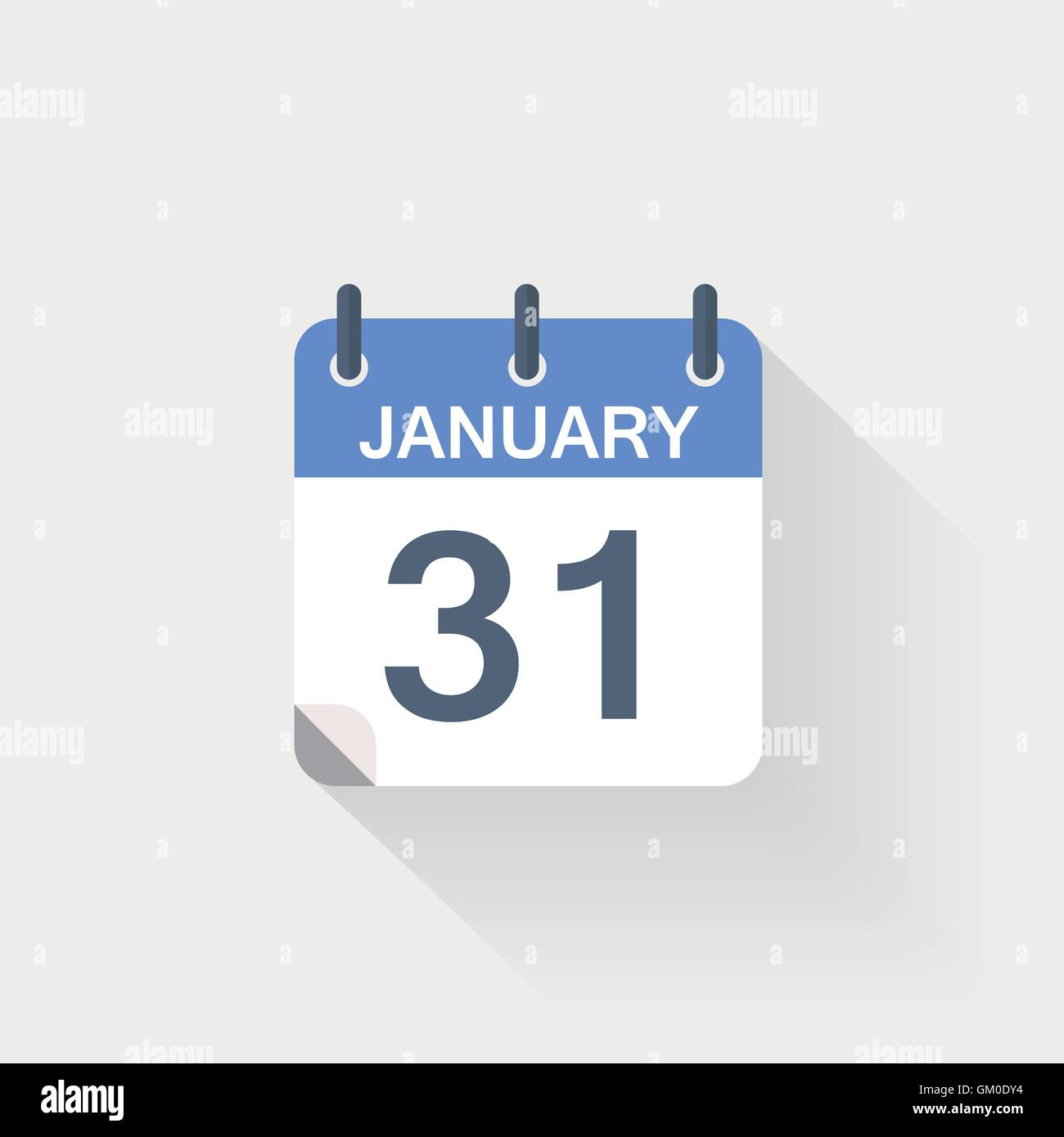 31 january calendar Stock Vector Images - Alamy