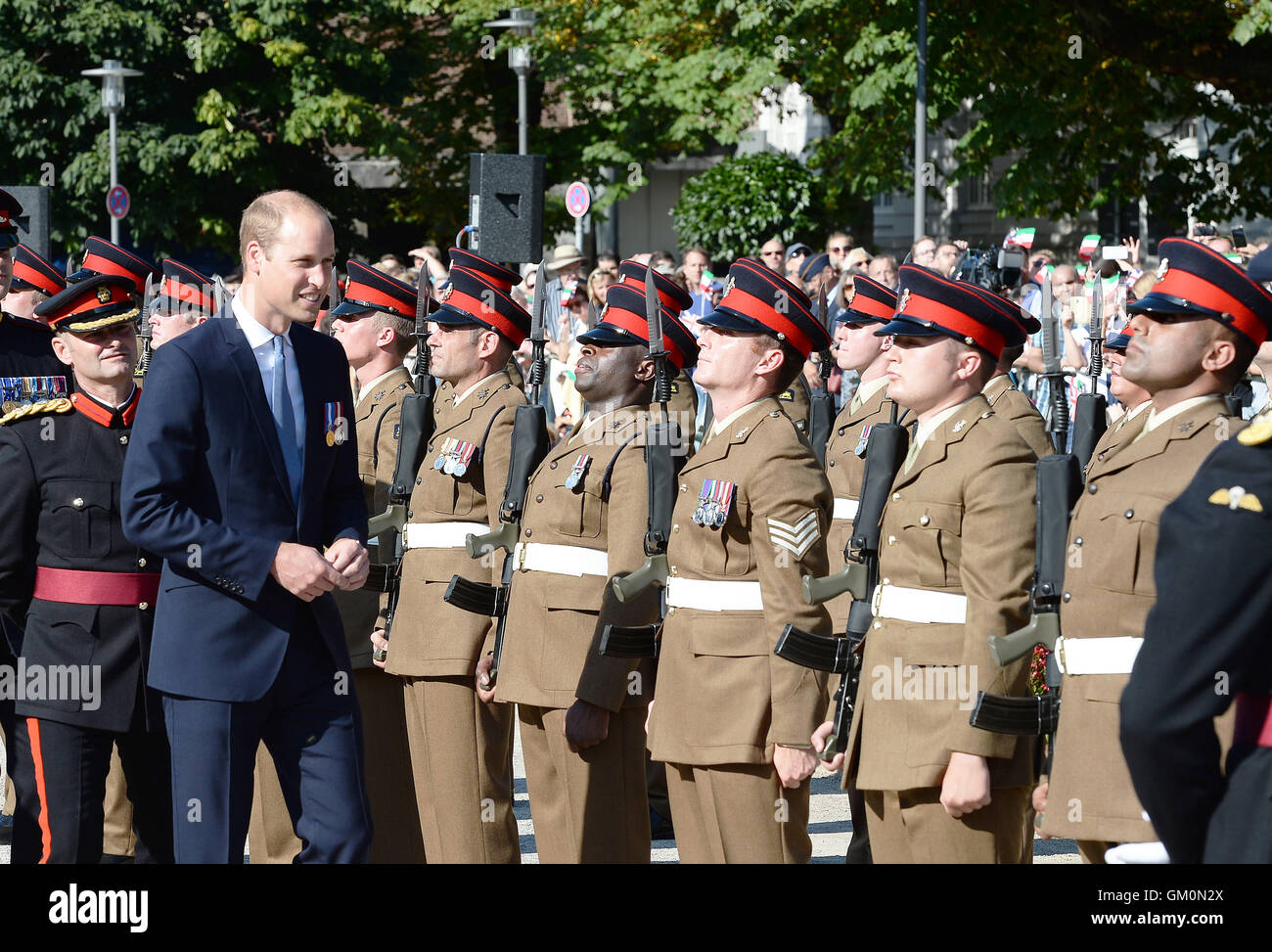 British forces germany bfg military parade hi-res stock photography and ...