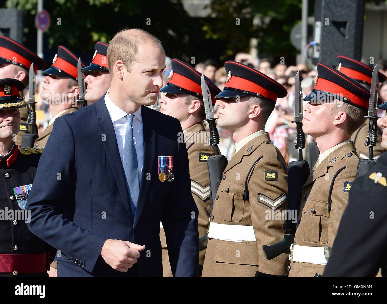 The Duke of Cambridge during a British Forces Germany (BFG) military ...