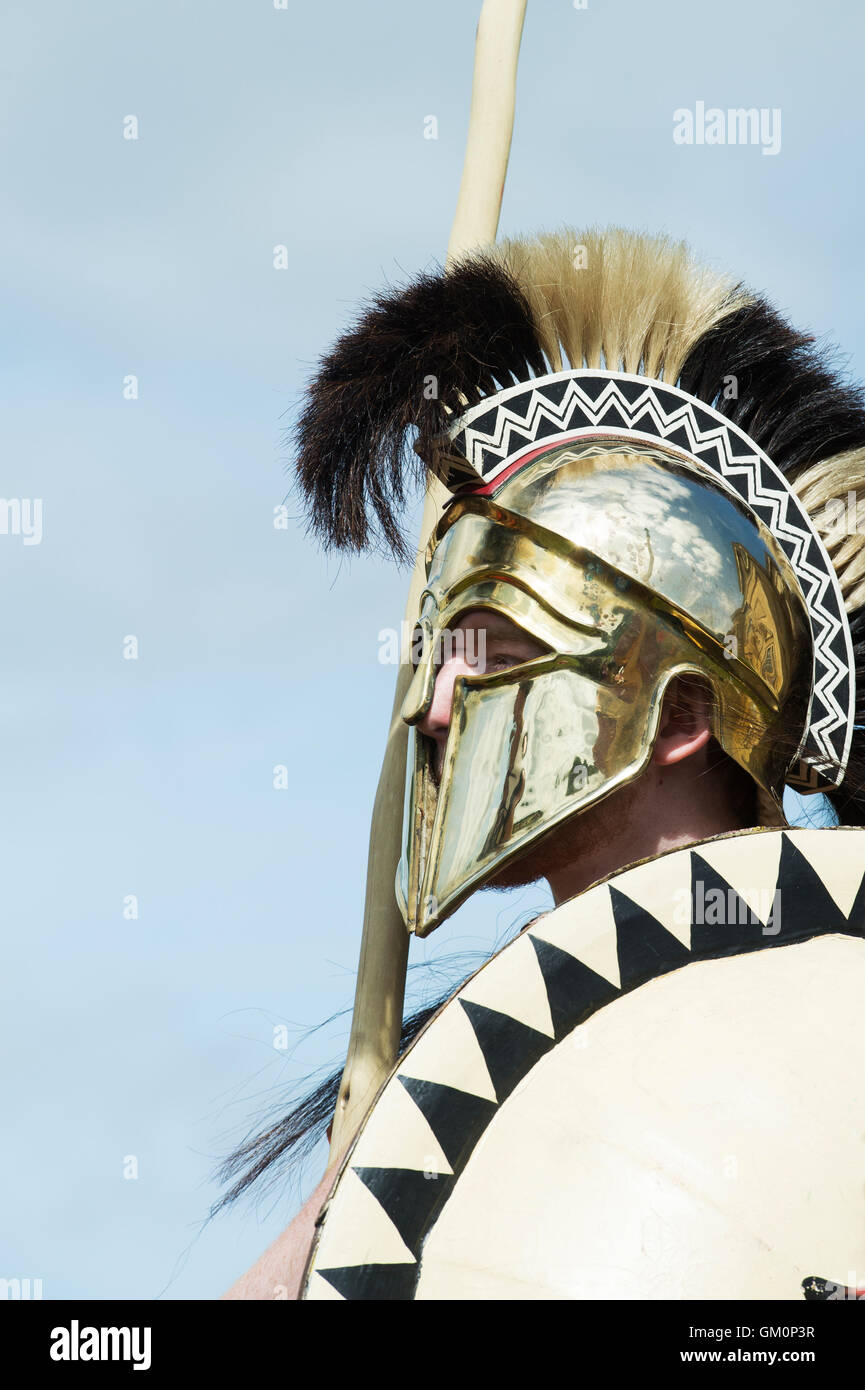 Greek hoplite fight hi-res stock photography and images - Alamy