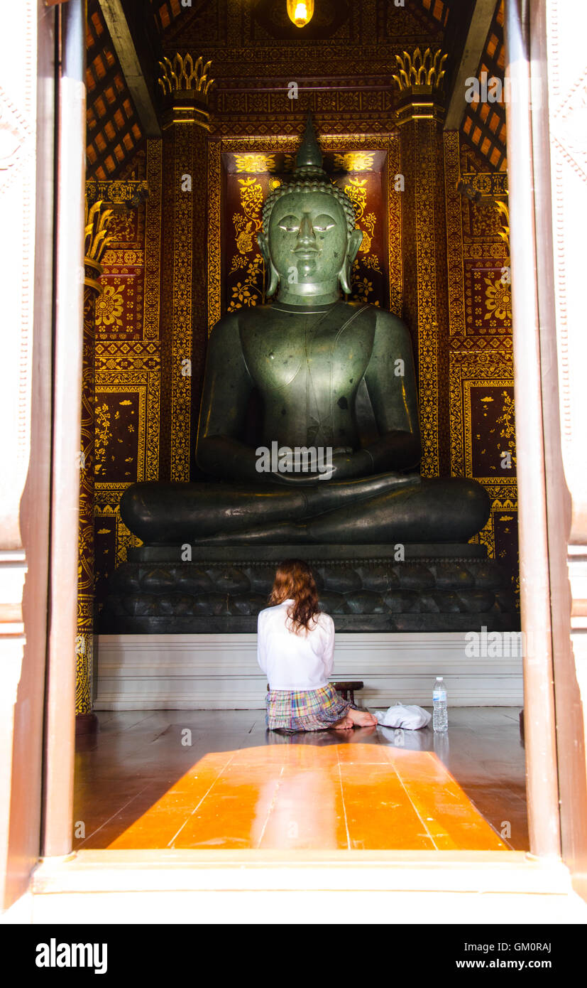 Tradition worship hand incense buddhism prayer hi-res stock photography ...