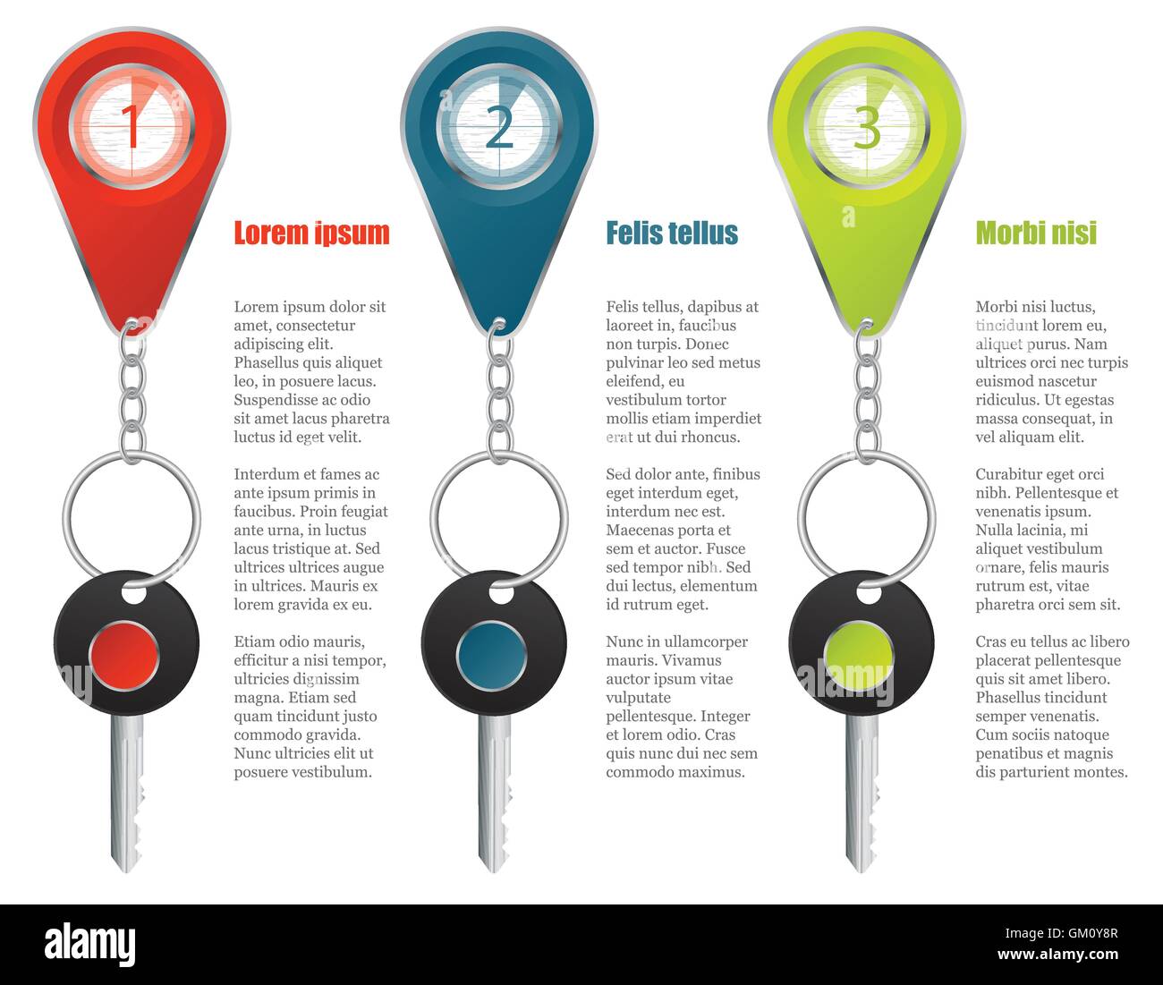 Key and keyholder infographic design Stock Vector Image & Art - Alamy