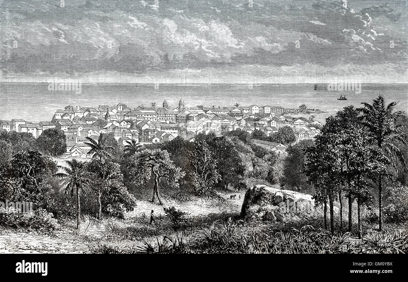 Panama City, the capital of the Republic of Panama, Central America ...