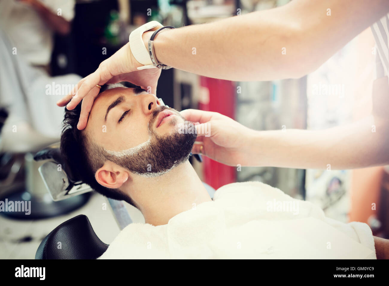 The ritual barbershop hi-res stock photography and images - Alamy