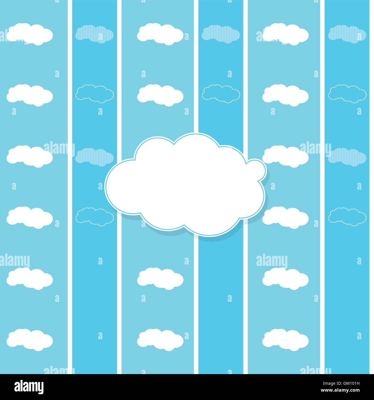 cloud shape pattern icon Stock Vector Image & Art - Alamy
