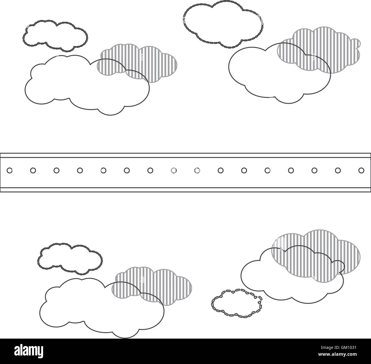 cloud shape pattern icon Stock Vector Image & Art - Alamy