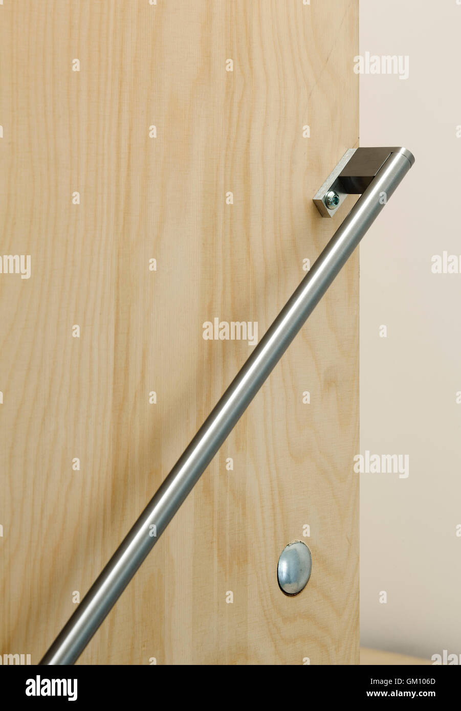 Minimalist handrail detail. The Active House, London, United Kingdom ...