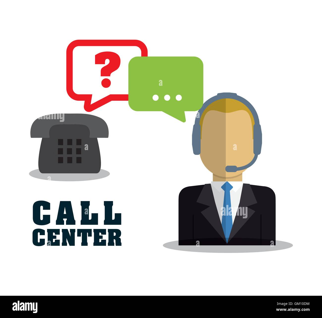 customer service technical service icon set Stock Vector Image & Art ...