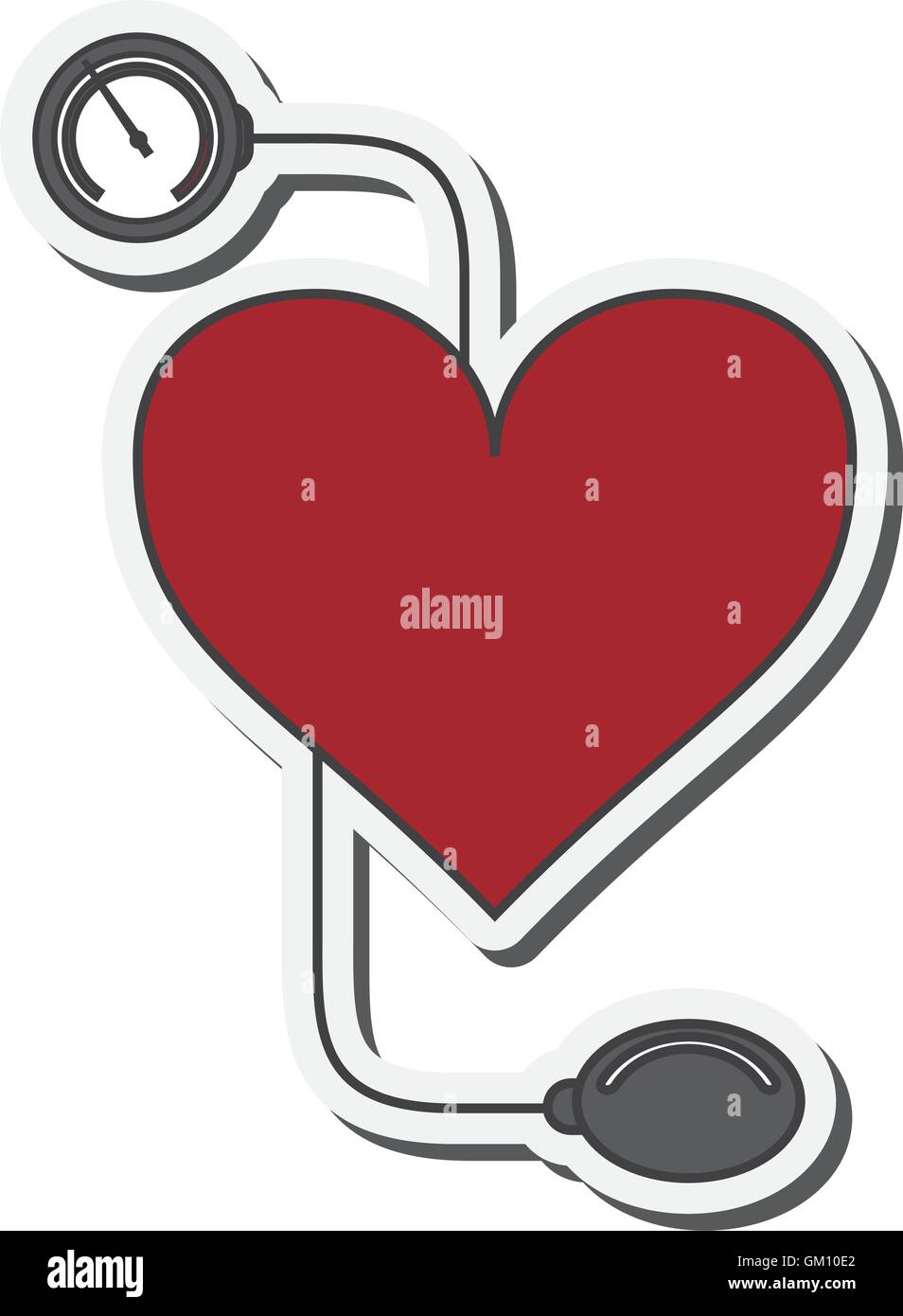 blood pressure cuff icon Stock Vector Image & Art - Alamy