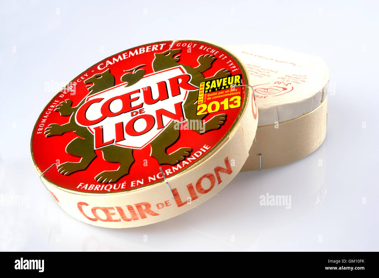 French Camembert cheese of Normandy Stock Photo - Alamy