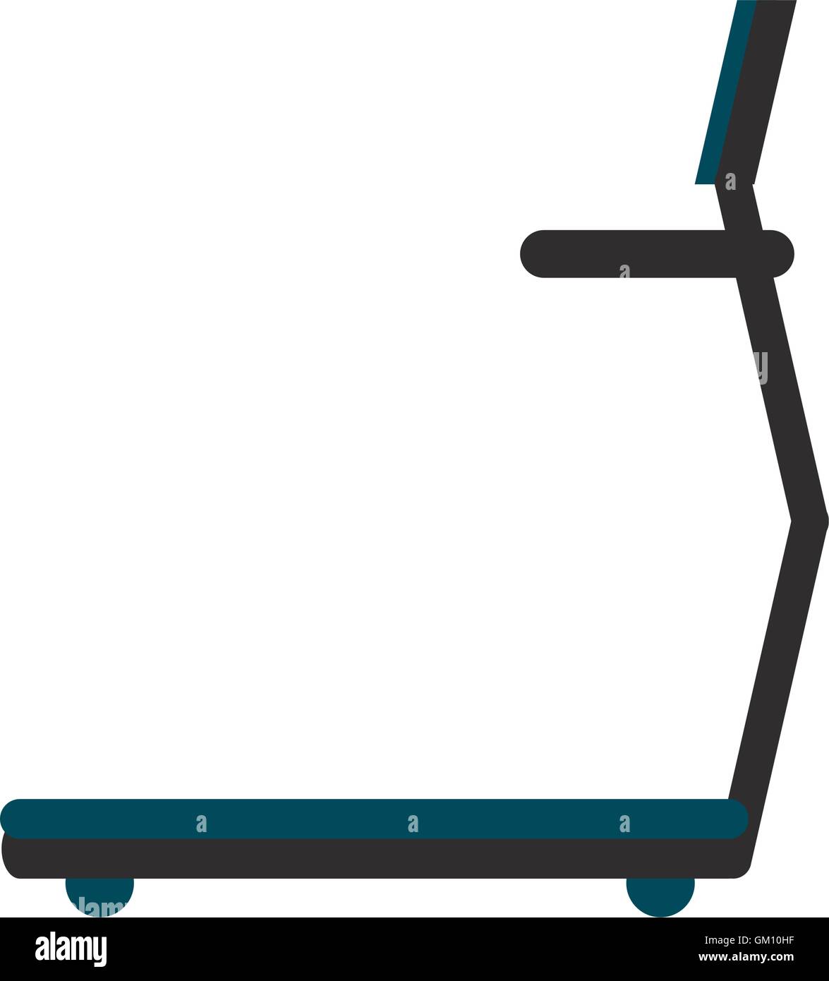 single treadmill icon Stock Vector Image & Art - Alamy