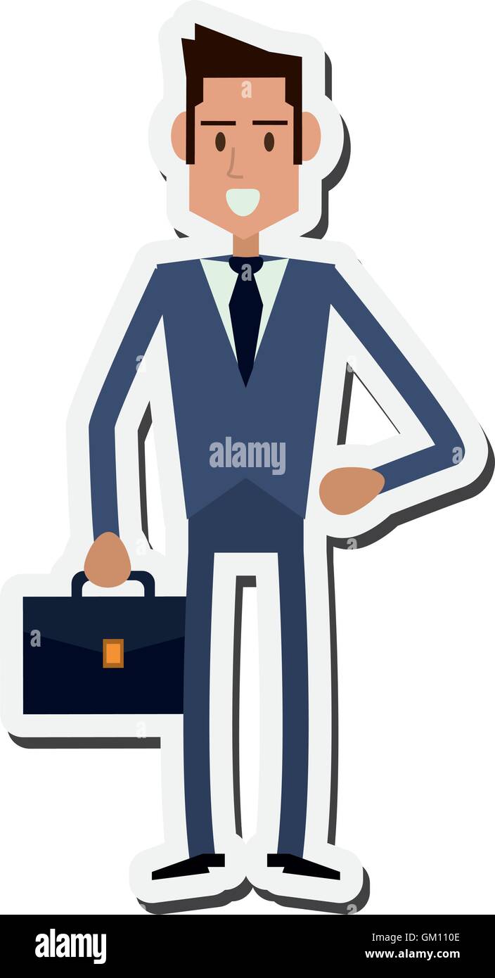 businessman cartoon male design Stock Vector Image & Art - Alamy